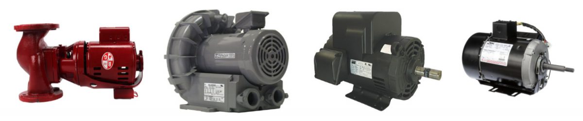 AAA Electric Motor Repair - Motors we repair inc residential & commercial